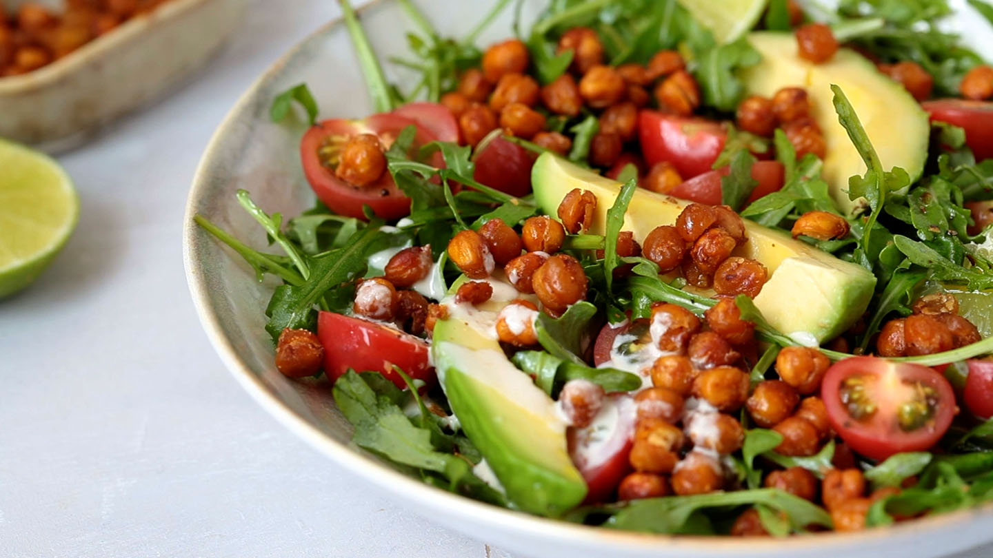 Mediterranean Chickpea & Avocado Power Bowl Recipe
